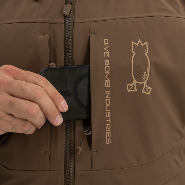 Waterproof Hunting Jacket | Weatherproof Protection – Dive Bomb Industries
