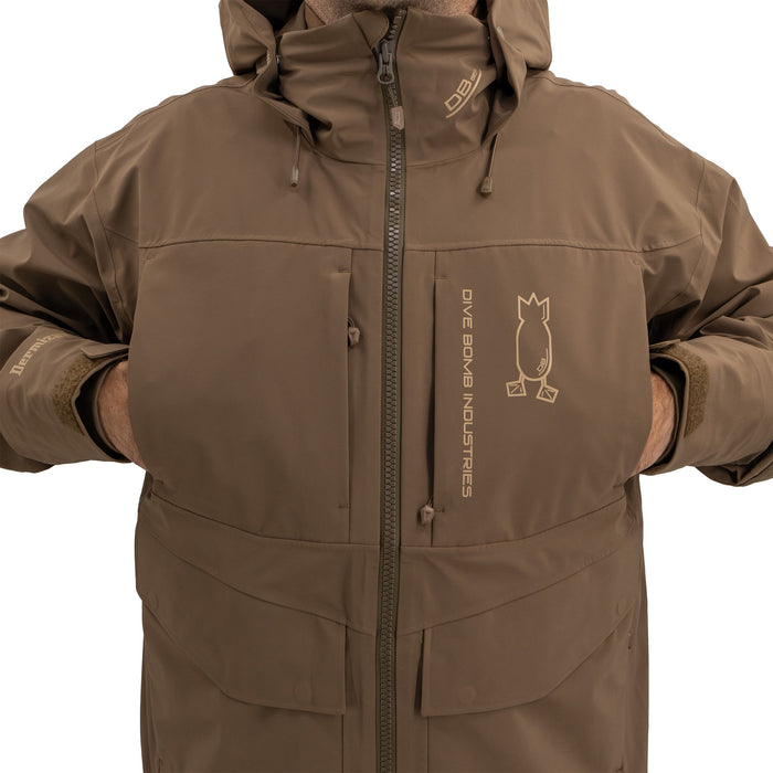 Waterproof Hunting Jacket | Weatherproof Protection – Dive Bomb Industries
