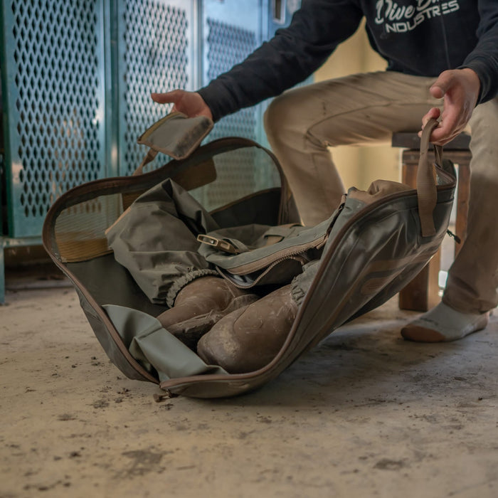 Wader Bag | Waterproof Storage For Hunting & Fishing Gear – Dive Bomb ...