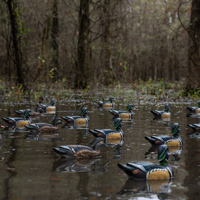 Wood Duck Floaters | Lifelike & High-Contrast Duck Decoys – Dive Bomb ...