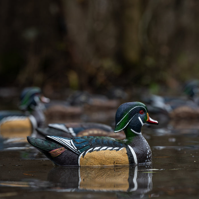 Wood Duck Floaters | Lifelike & High-Contrast Duck Decoys – Dive Bomb ...