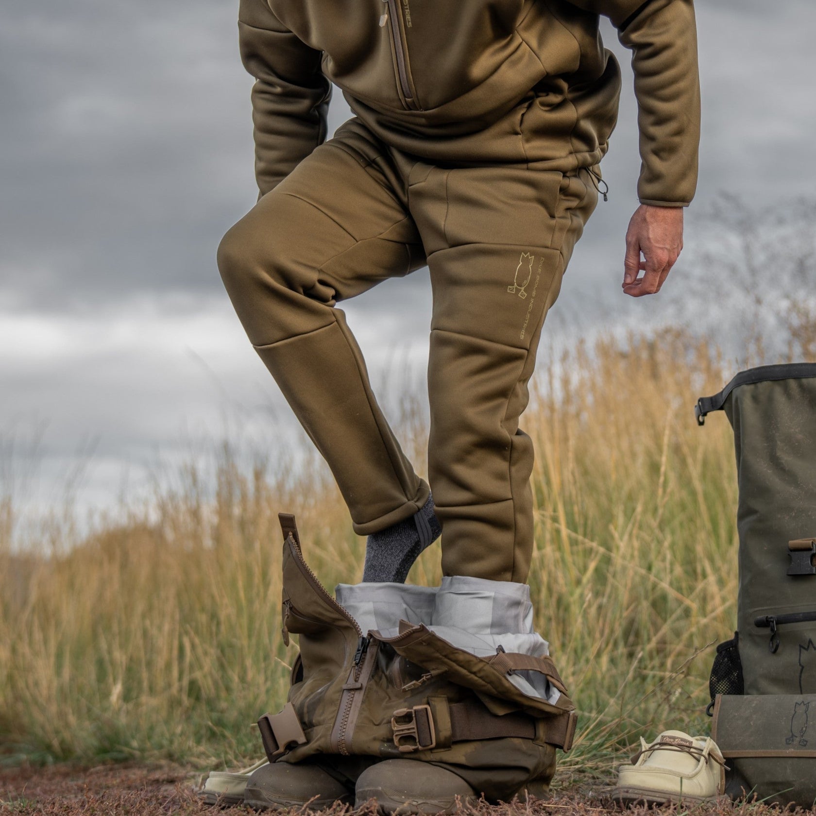 Boiler Fleece Wader Pants | Maximum Warmth Under Waders – Dive Bomb ...