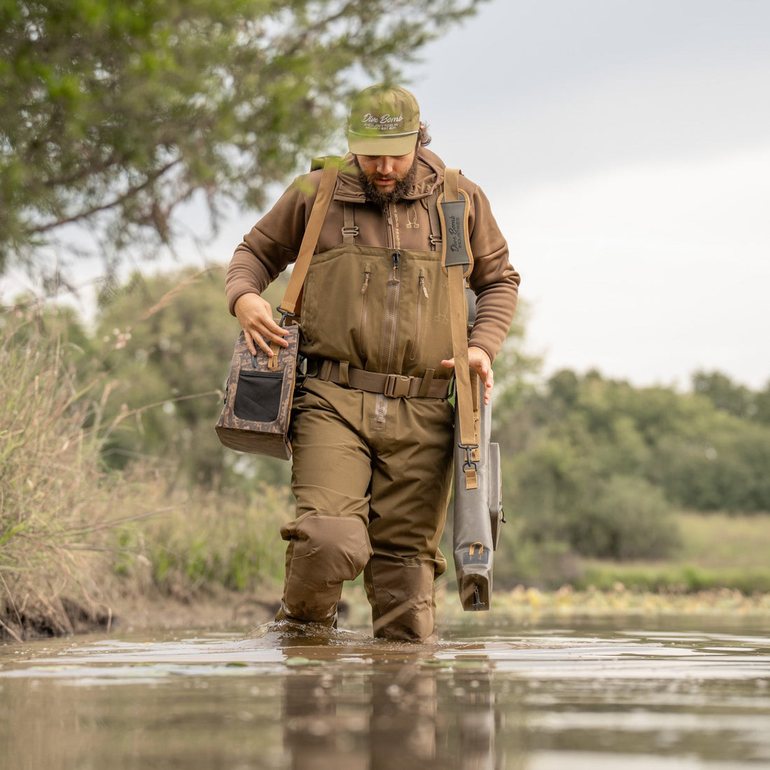 Waterproof Duck Hunting Waders & Wading Pants | Dive Bomb Industries