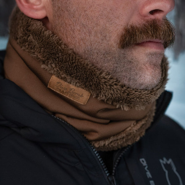 Fleece Neck Gaiter | Warm, Water-Repellent Face Protection – Dive Bomb ...