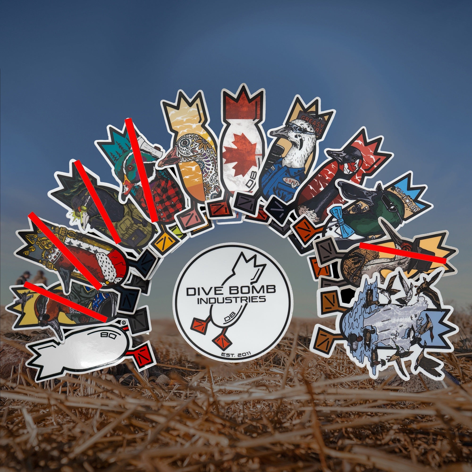5" Specialty Decal Pack | Dive Bomb Industries