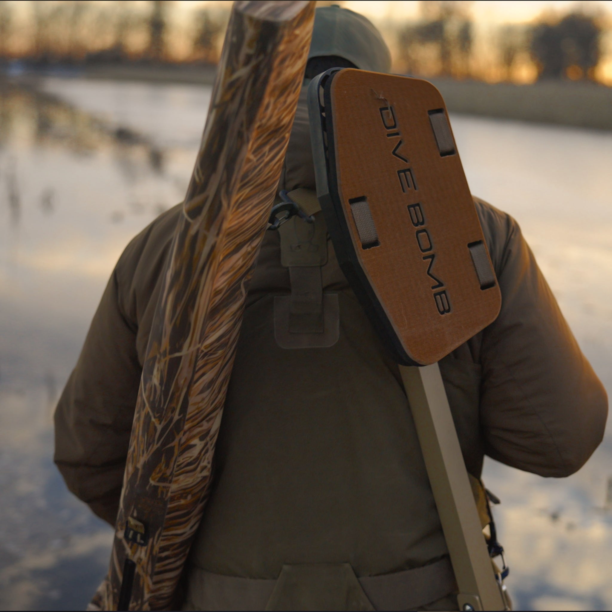Marsh Seat | Comfortable & Adjustable For Waterfowl Hunting – Dive Bomb ...