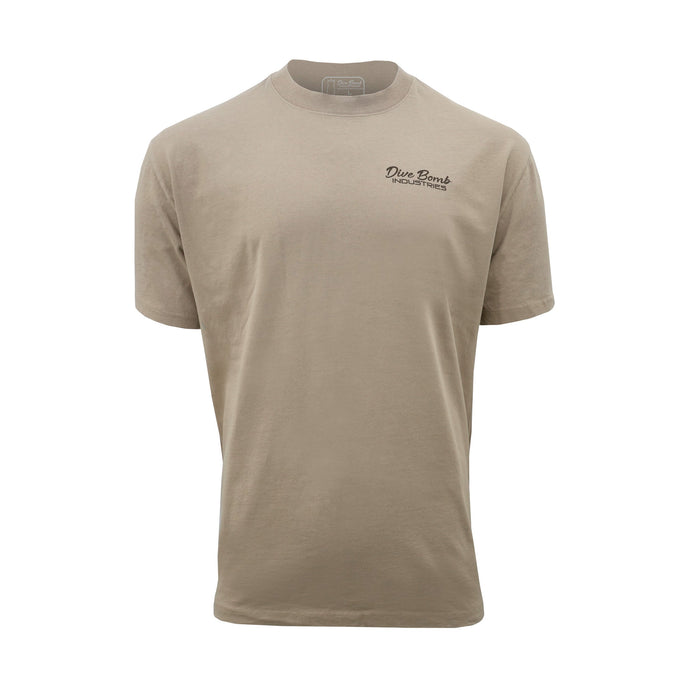 Vintage Duck Dog Tee | Heavyweight Bone T-Shirt – Dive Bomb Industries