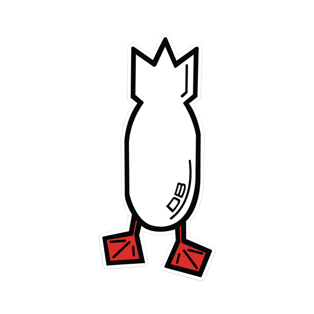 OG Logo 4' Trailer Decal | Dive Bomb Industries