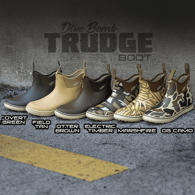 Trudge Boots - Durable Hunting Boots | Dive Bomb Industries